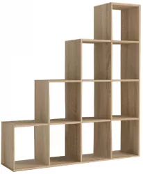 Etajera piramida stejar sonoma PAL melaminat NORAH tk-0000085804 - domo.ro