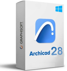 Licenta Graphisoft Archicad versiunea 28 - software proiectare valabilitate 1 - domo.ro