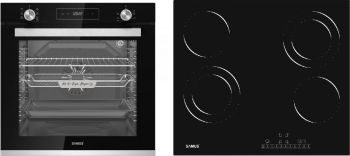 Pachet Incorporabil Samus Cuptor Sc8180bgtv3d 80l