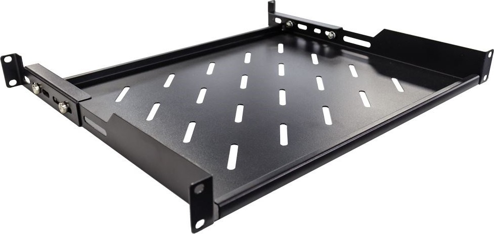 Raft rack 19 fix cu prindere ajustabila LanKATT tava rack 500mm - 1U ...