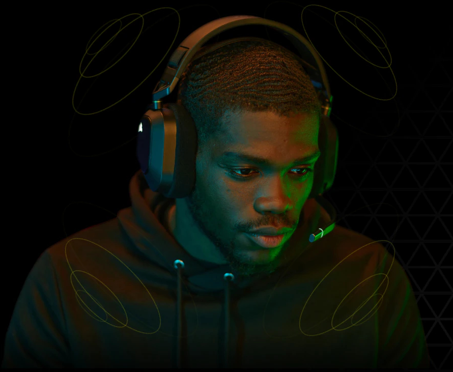 Casti Gaming Wireless Corsair HS80 Dolby Atmos Surround SlipStream Wireless