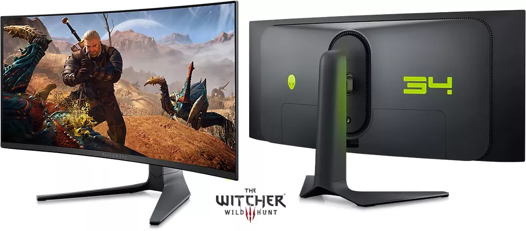 Monitor LED 34'' Alienware Gaming AW3423DWF Curbat1800R QD-OLED 0.1ms ...
