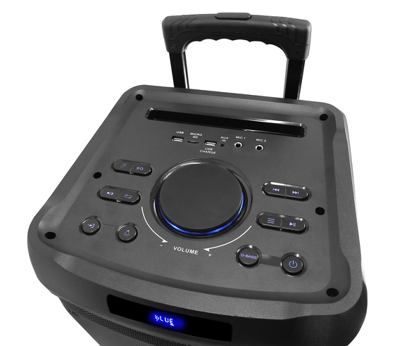 Boxa portabila activa Akai Party Speaker 1010 100 W Bluetooth USB ...