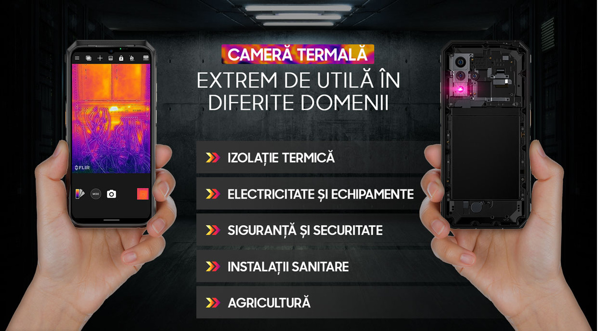 Telefon mobil iHunt Titan Thermal Tactics PRO Dual Sim 17GB RAM 256 GB ...
