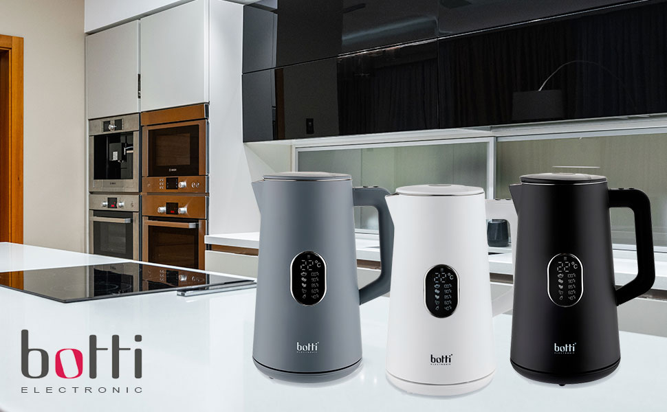 Fierbator electric cu control temperatura Botti Denver 1.5l 1800W