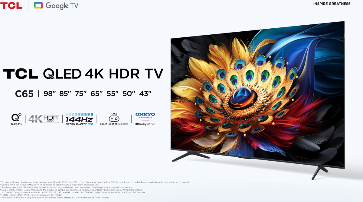 Televizor TCL QLED 98C655 248 cm Smart Google TV 4K Ultra HD 100Hz ...