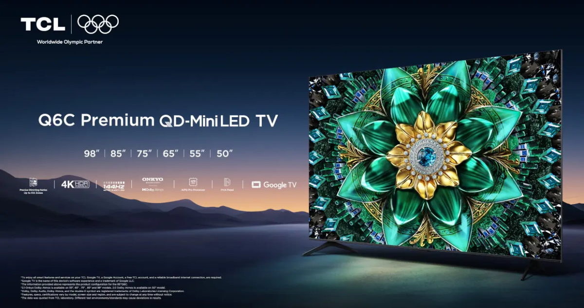 Televizor Mini LED TCL 55Q6C 4K 55 138 cm Clasa F qpja_340520397