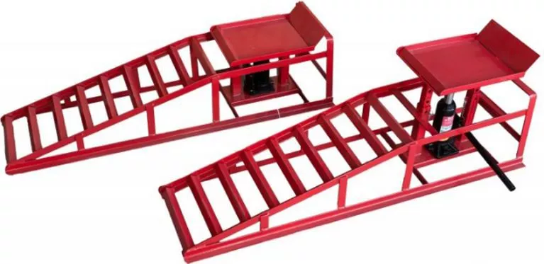 Set rampa auto cu elevare hidraulica 2t gb1599 - domo.ro