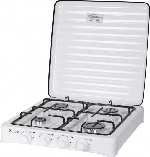 Aragaz 4 ochiuri ZILAN ZLN-7079 Alimentare GPL butelie Alb 70-79alb ...