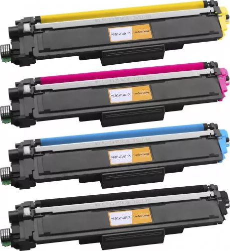 Set 4 cartuse Toner GraphiteK compatibile Brother TN247 cu chip Nou ...