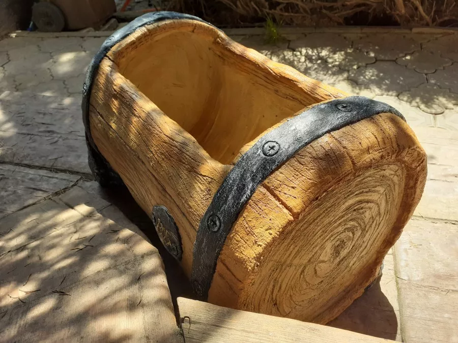 Jardiniera 50cm rustica J-BM-m - domo.ro