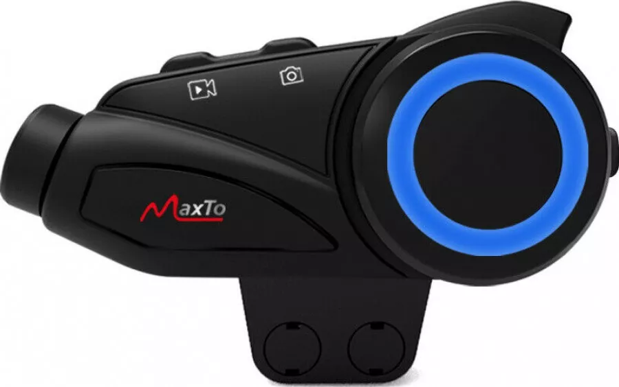 Sistem de comunicare moto intercom MAXTO M3 camera video FULLHD 1080P ...