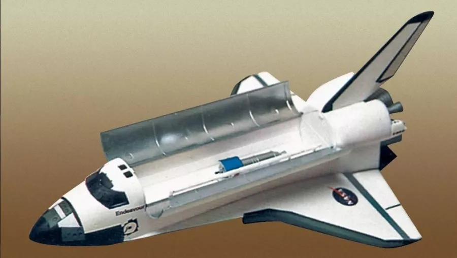 Minicraft 11668 - 1 144 NASA Space Shuttle with decal for Endeavour ...