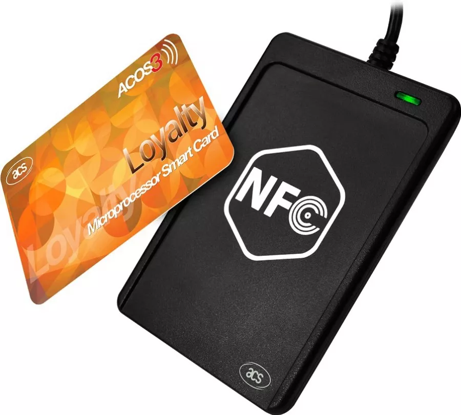ACS ACR1251U - cititor de carduri contactless RFID NFC protocol 14443A - domo.ro