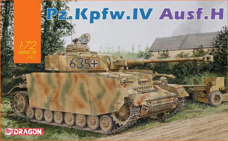 Dragon 7279 - 1 72 Panzer IV Ausf H Mid production sndp_996005063 - domo.ro