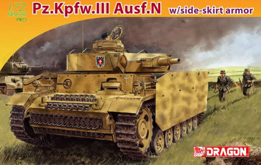 Dragon 7407 - 1 72 Panzer III Ausf N with schurzen wgxp_996005070 - domo.ro
