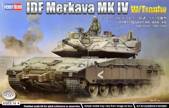 Hobby Boss 84523 - 1 35 IDF Merkava Mk IV w/Trophy Protection System ...