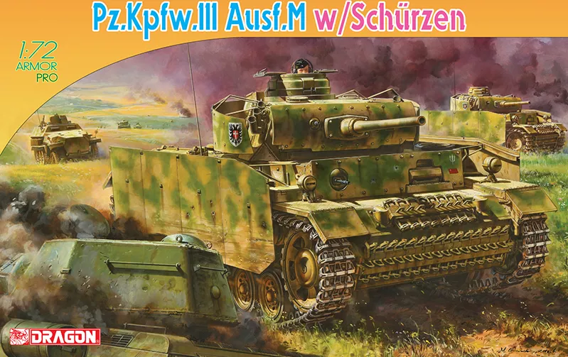 Dragon 7323 - 1 72 Panzer III Ausf M With Schurzen lhon_996005067 - domo.ro