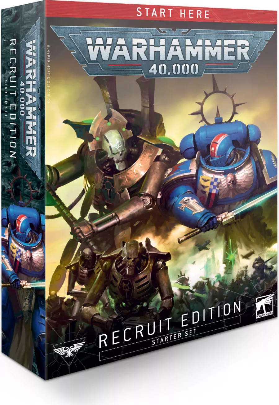 Warhammer 40000 Recruit Edition starter set 3dxj_996005090 - domo.ro