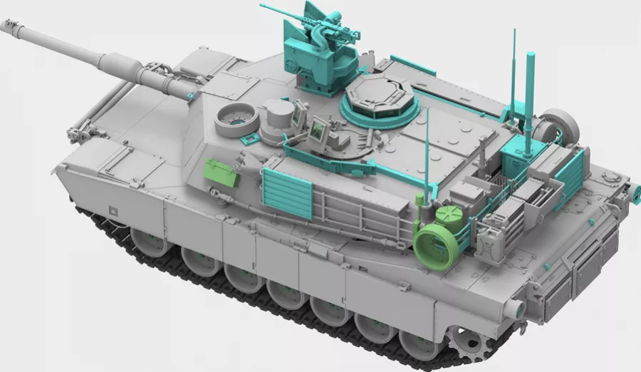 Rye Field Model 5029 - 1 35 M1A2 SEP V2 Abrams j1x0_996004688 - domo.ro