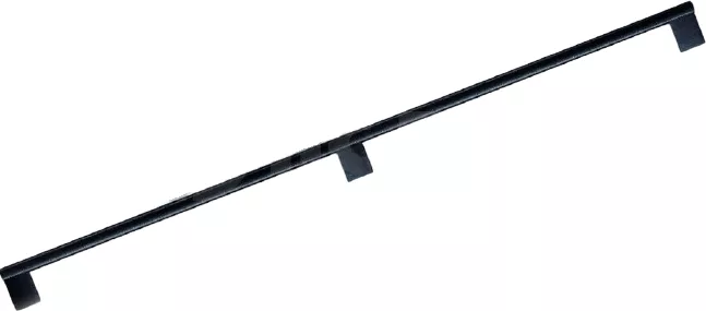 Maner pentru mobilier Graf Mini Long finisaj negru periat L 1200 mm ...