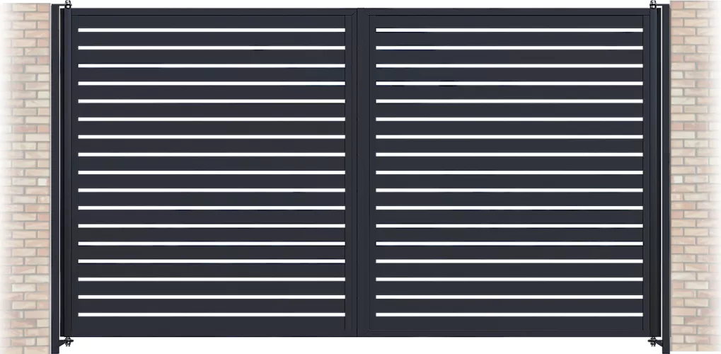 Poarta batanta profil orizontal zincata termic GP-O/80 GMD-09909099196 ...