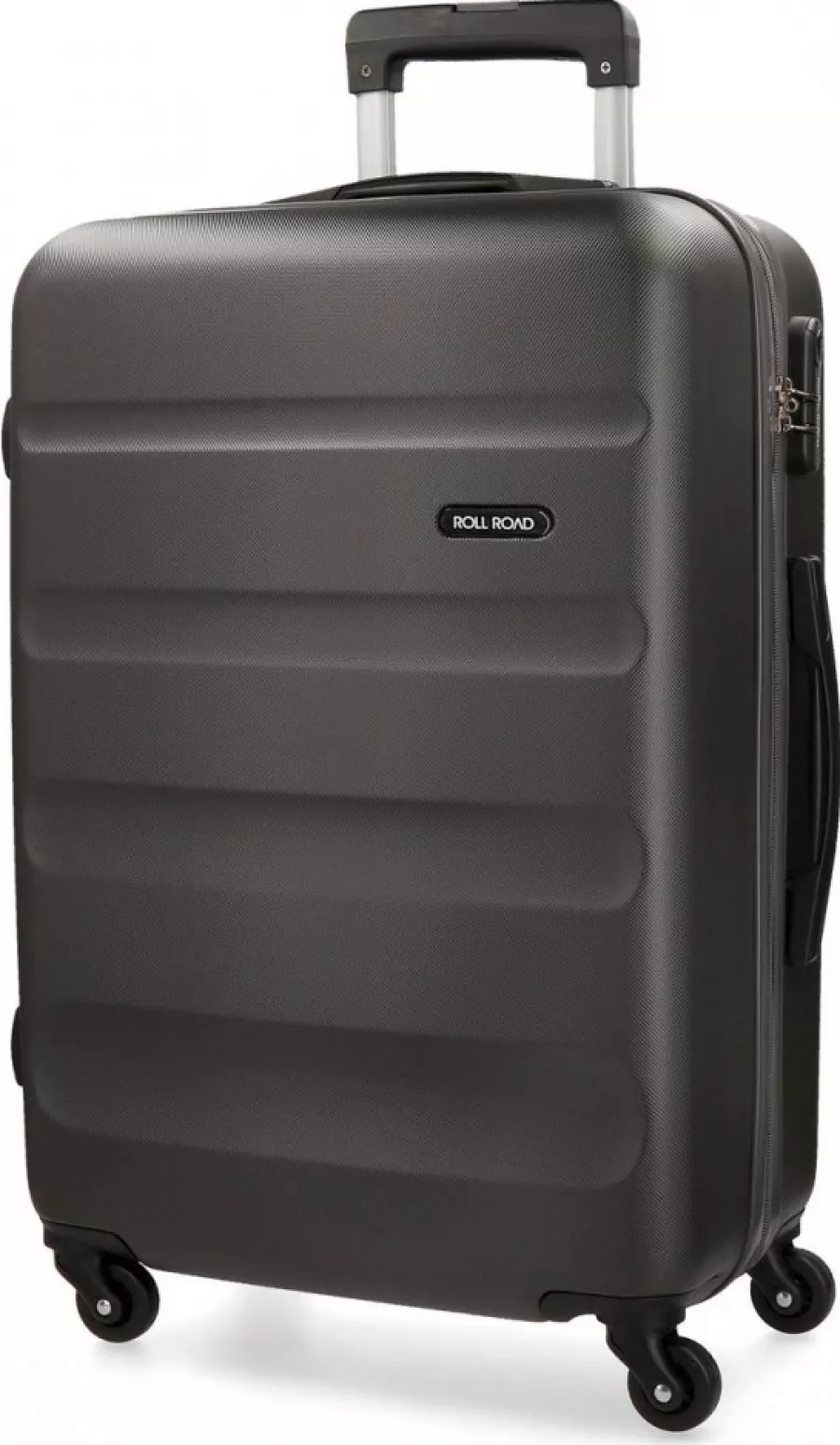 Troler ABS 75 cm 4 roti Roll Road Flex antracit 58493.61 - domo.ro