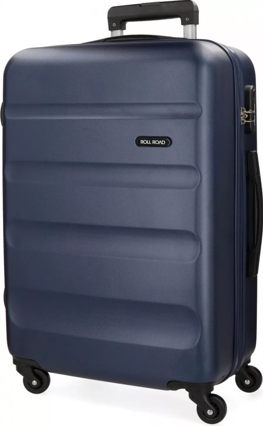 Troler ABS 75 cm 4 roti Roll Road Flex bleumarin 58493.62