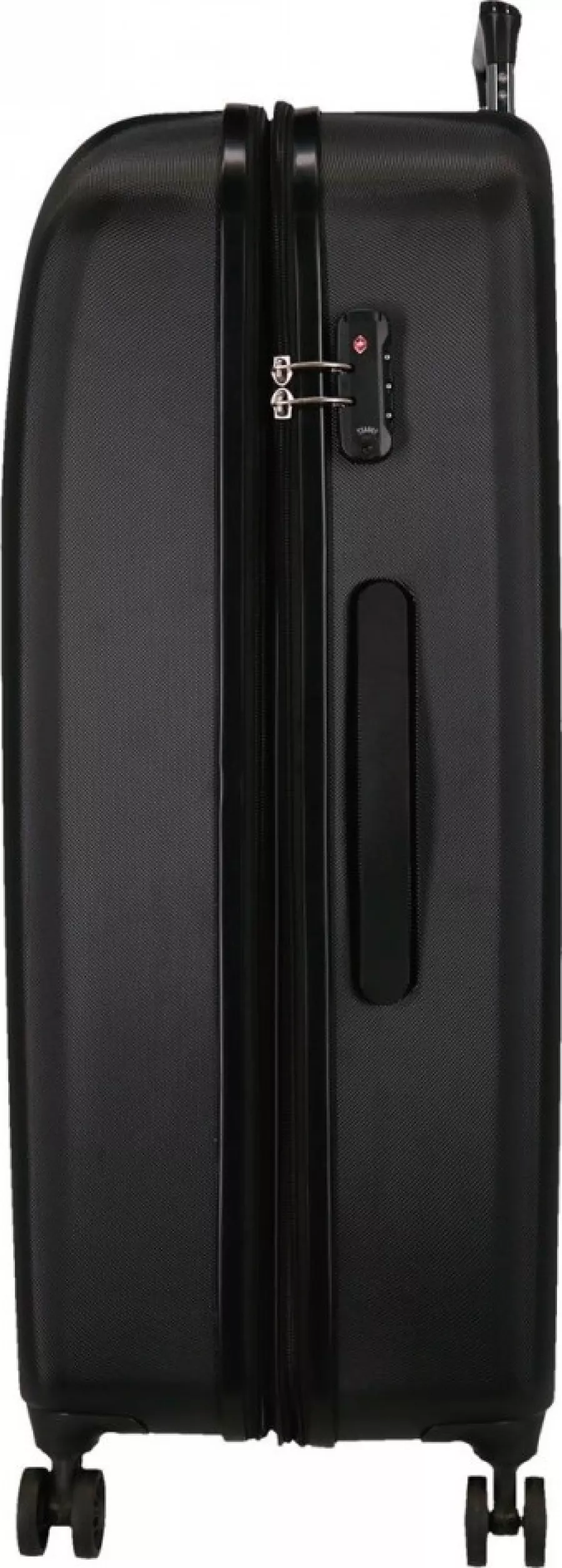 Troler ABS expandabil 80 cm 4 roti Movom Riga negru 59993.61 - domo.ro