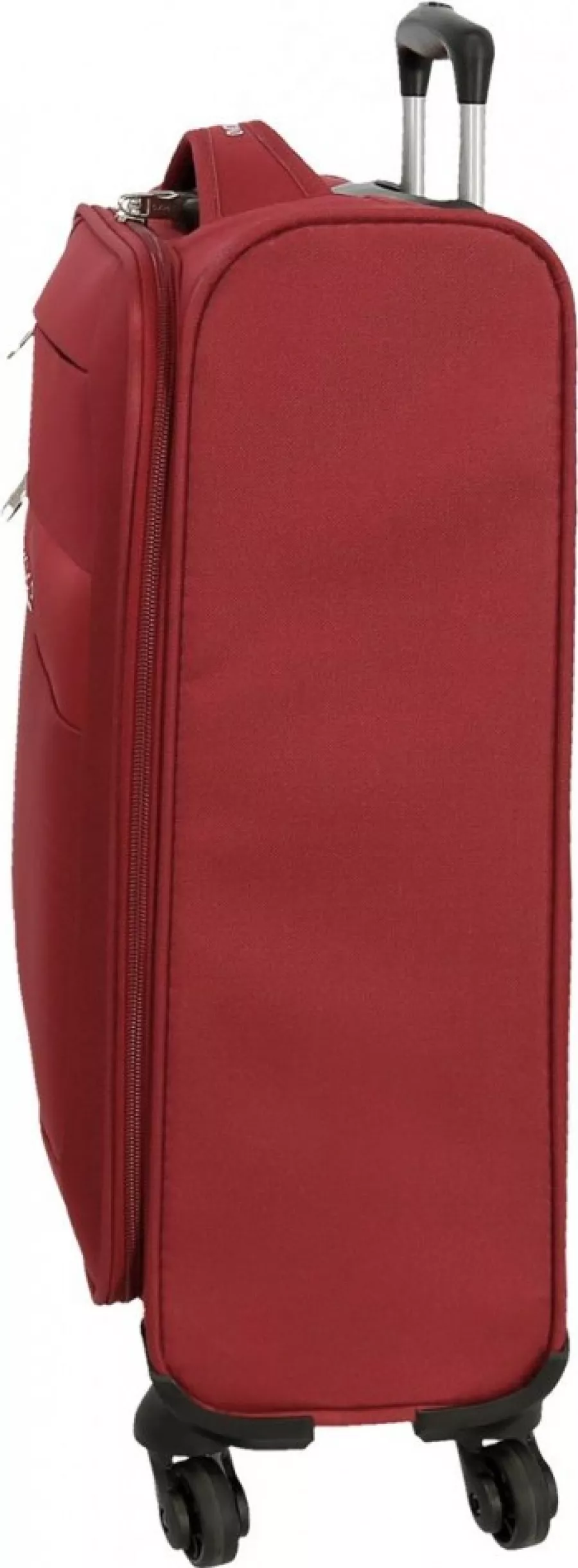 Troler textil cabina Roll Road Royce 55x40 cm rosu 50191.24 - domo.ro