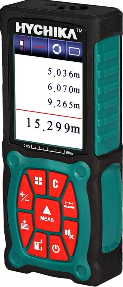 Telemetru cu laser si boloboc aparat de masurat distanta HYCHIKA 60 M ...