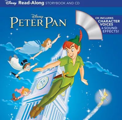 Peter Pan Read Along Storybook and CD 8768448 - domo.ro
