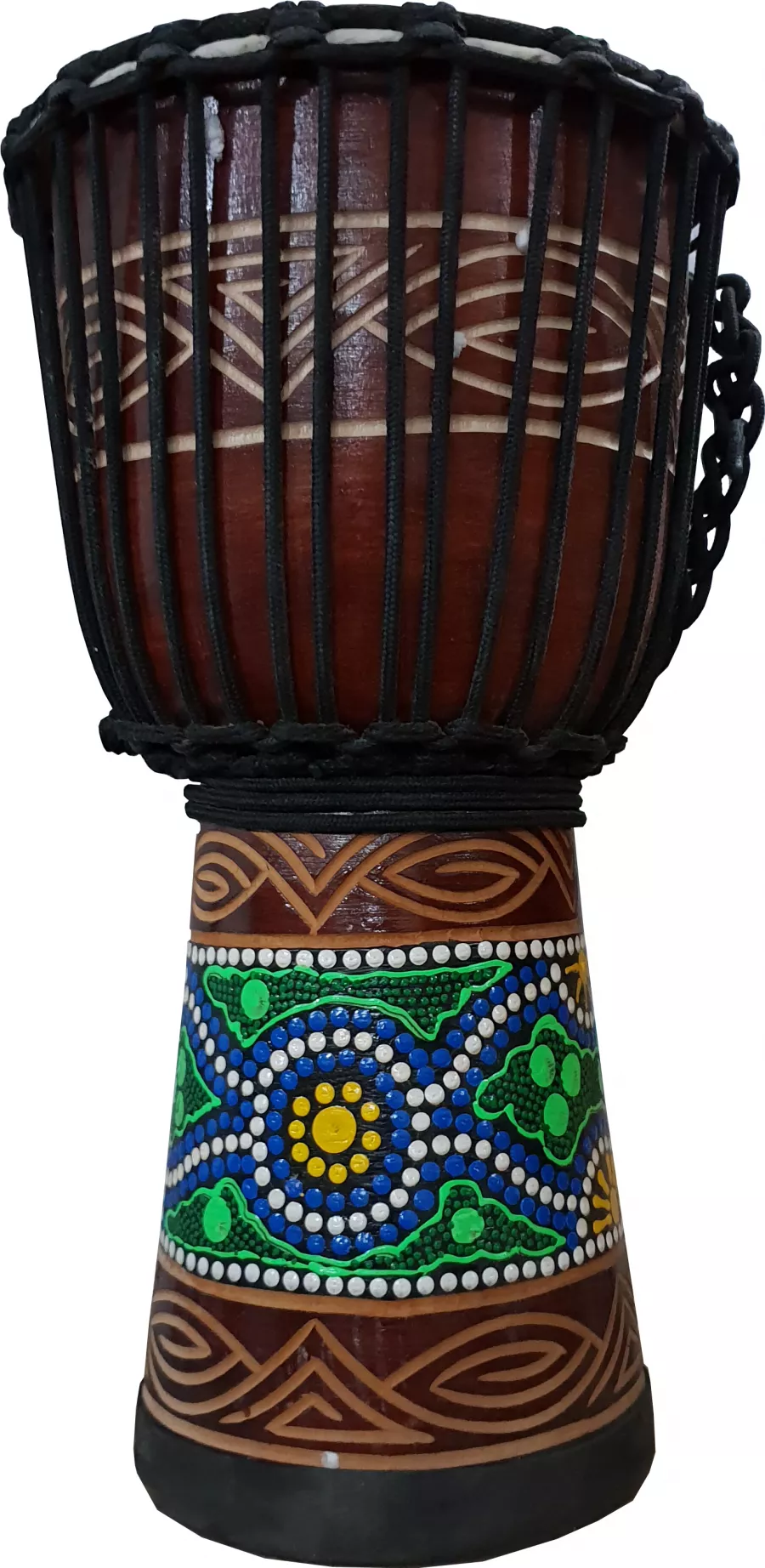Tarabana Djembe Din Lemn Sculptat Handmade Membrana Piele Camila ...