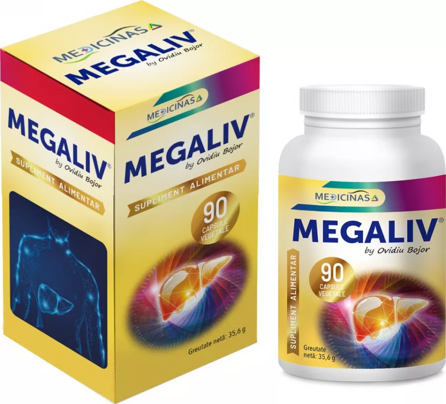 Megaliv 90 capsule Medicinas SB78957385 - domo.ro