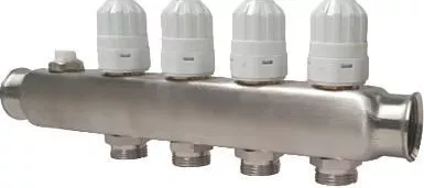 Colector termostatic inox 4 cai 6079170 VALVEX 6079170 - domo.ro