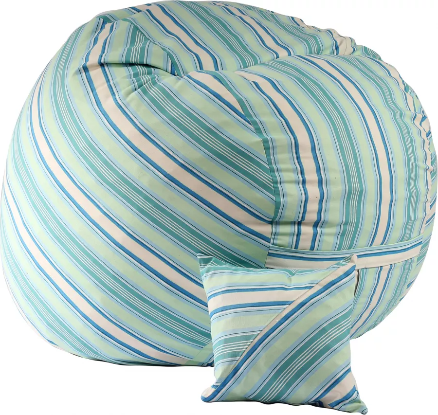 Fotoliu King Size cu Perna decorativa Bliss Gama Premium Textil umplut ...