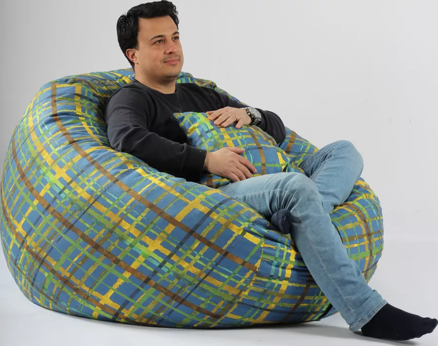 Fotoliu King Size cu Perna decorativa Day in The Park Gama Premium ...