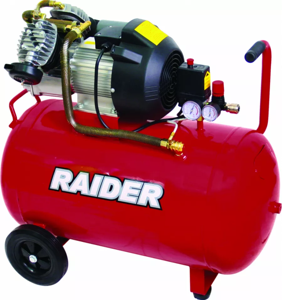 Compresor Raider RD-AC03 2200W 8 bar 100L 120107-top - domo.ro