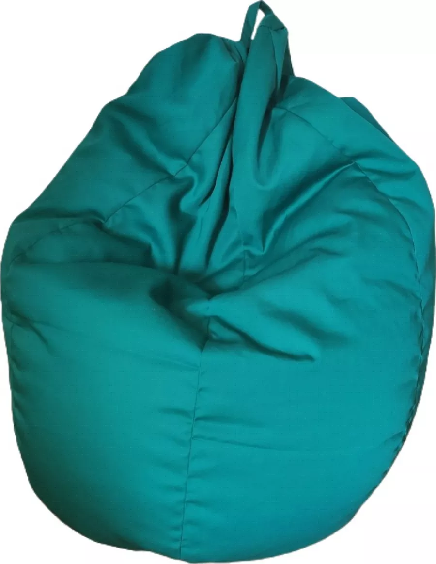 Fotoliu tip puf Bean Bag pentru interior XXL Textil Verde Touquoise NEXX1210 - domo.ro