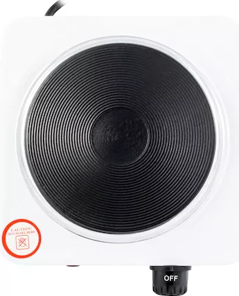 Plita Electrica Zass ZHP 04A 1000W 1 Ochi 400 Grade Alb zhp 04 a