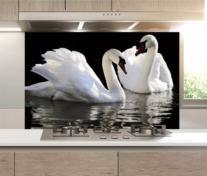 Panou bucatarie protectie plita aragaz antistropire print UV model ...