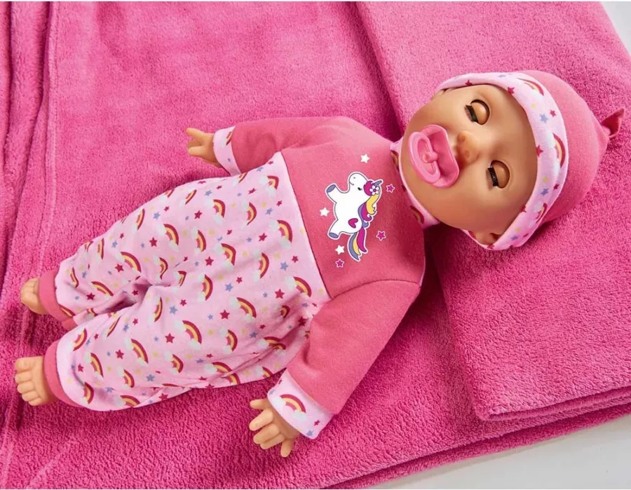 Papusa Simba Laura Tickle Baby 38 cm Multicolor s105140060 - domo.ro