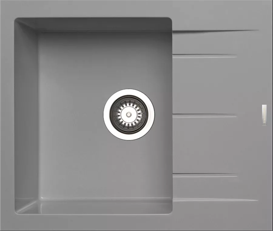 Chiuveta Pyramis ALAZIA 1B 1D 59x50cm reversibila adancime 20cm montare ...