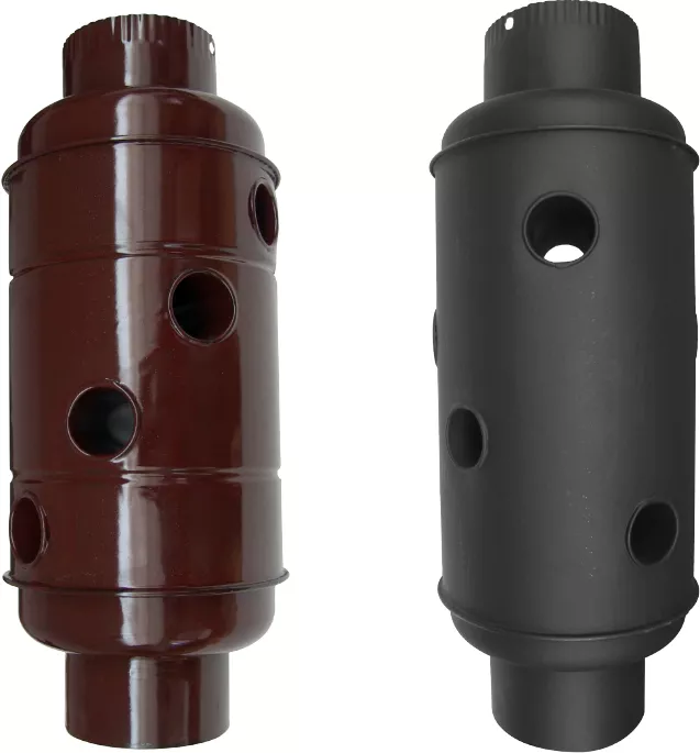 Recuperator Caldura Emailat Compact / Dmm 120 C negru-mat 651818 - domo.ro