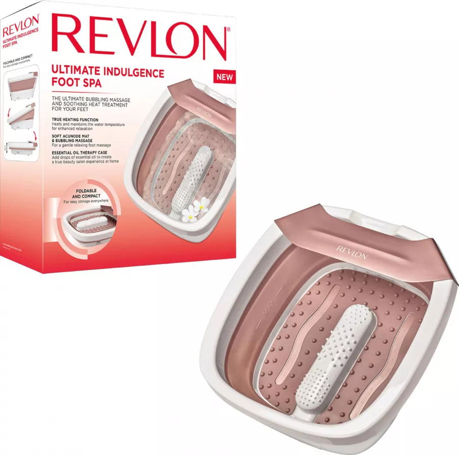 Aparat de hidromasaj pliabil pentru picioare REVLON Ultimate Indulgence ...