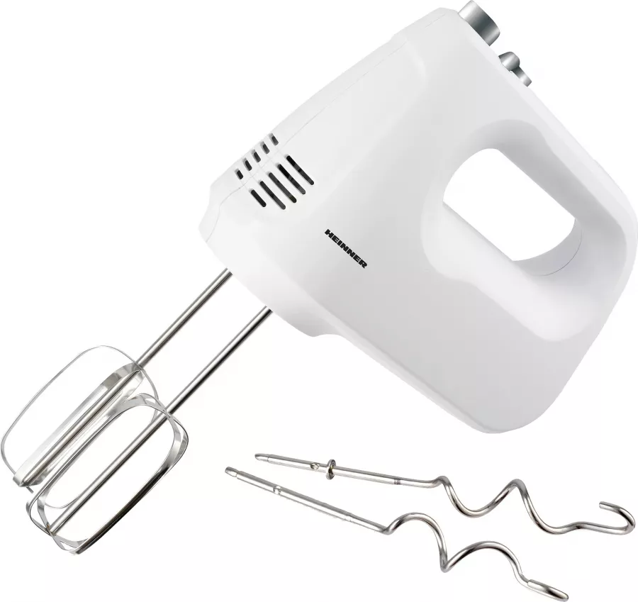 Mixer de mana Heinner White Blossom HM-250WHSL 250W 6 viteze + Turbo Alb