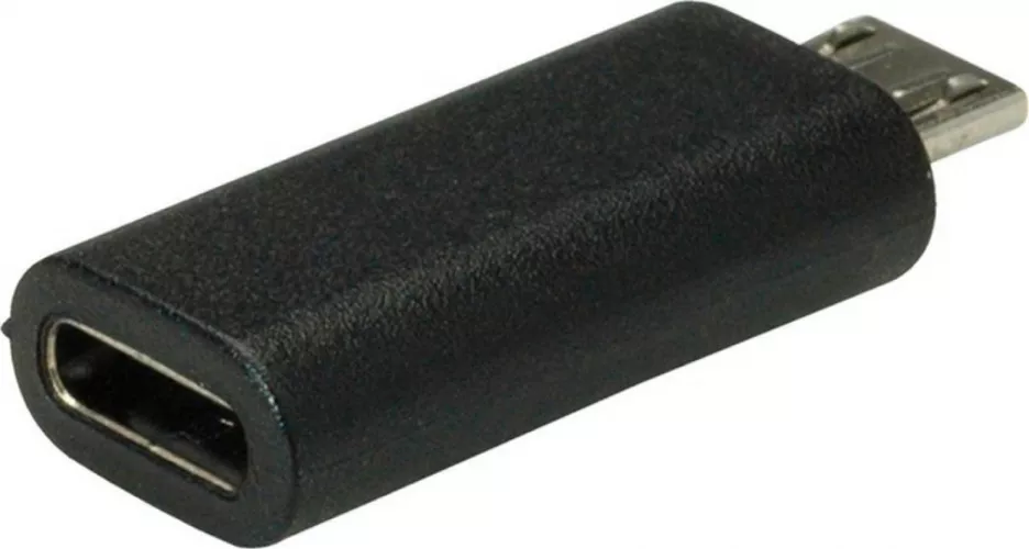 Adaptor micro USB 2.0 la USB-C T-M Negru Value 12.99.3192 12.99.3192-25