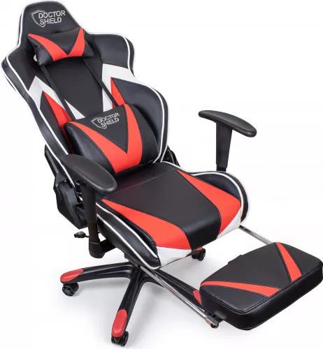 Scaun Gaming Profesional Dr.Shield Nitro King Size Cadru Otel Piele ...