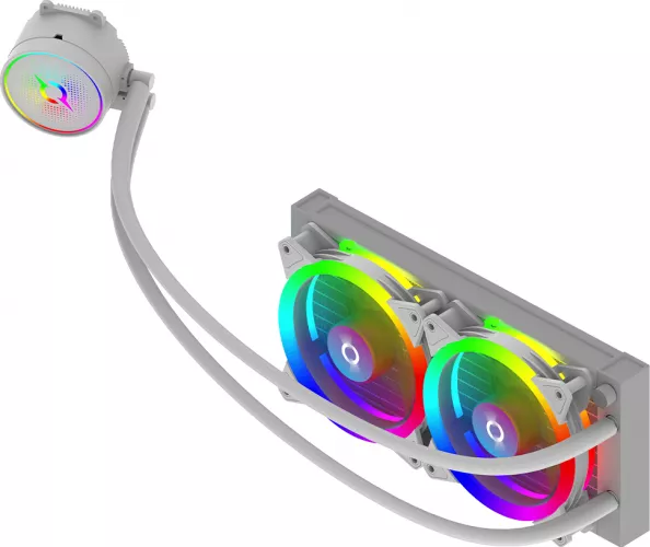 Cooler Procesor cu lichid AQIRYS Aquarius 240 AiO ARGB White aqrys ...
