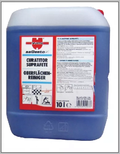 Curatitor suprafete 10 l Wurth - domo.ro